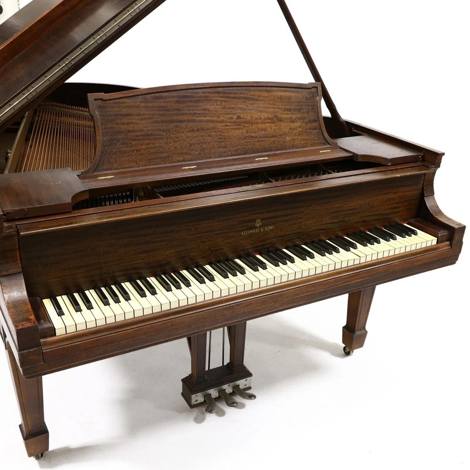 Steinway & Sons Mahogany "Capo d'Astro" Grand Piano - A Rare ...