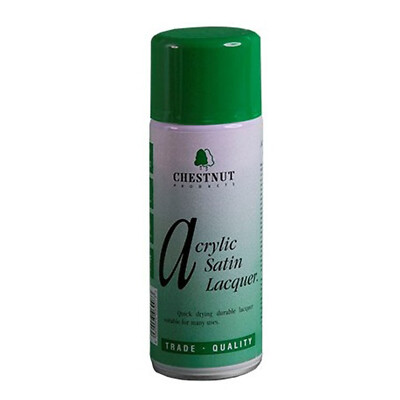CHESTNUT ACRYLIC SATIN LAQUER AEROSOL - WOODTURNING FINISHES | eBay UK