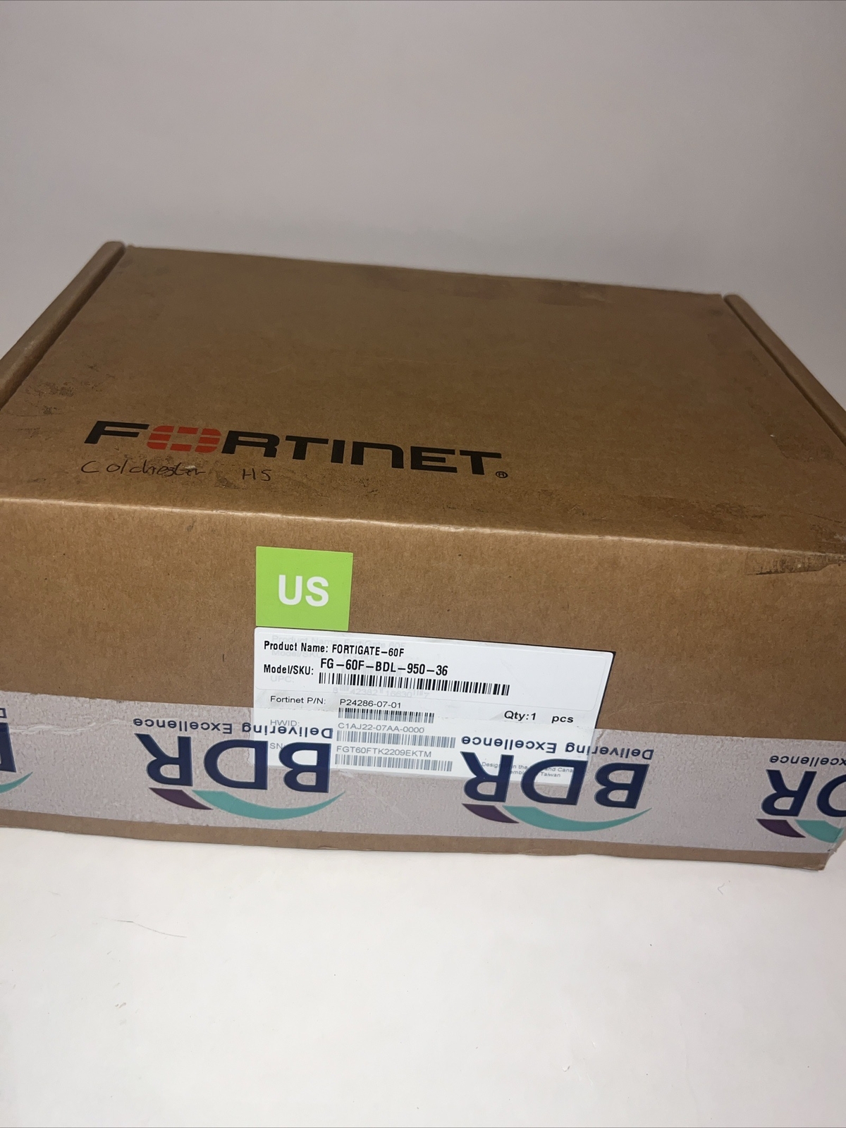 New Open Box Fortinet Fortigate FG-60F Security Appliance FG-60F-BDL ...