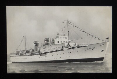 1950s SS Silverstar Cargo Liner HMS Bruiser Landing Ship Harland ...