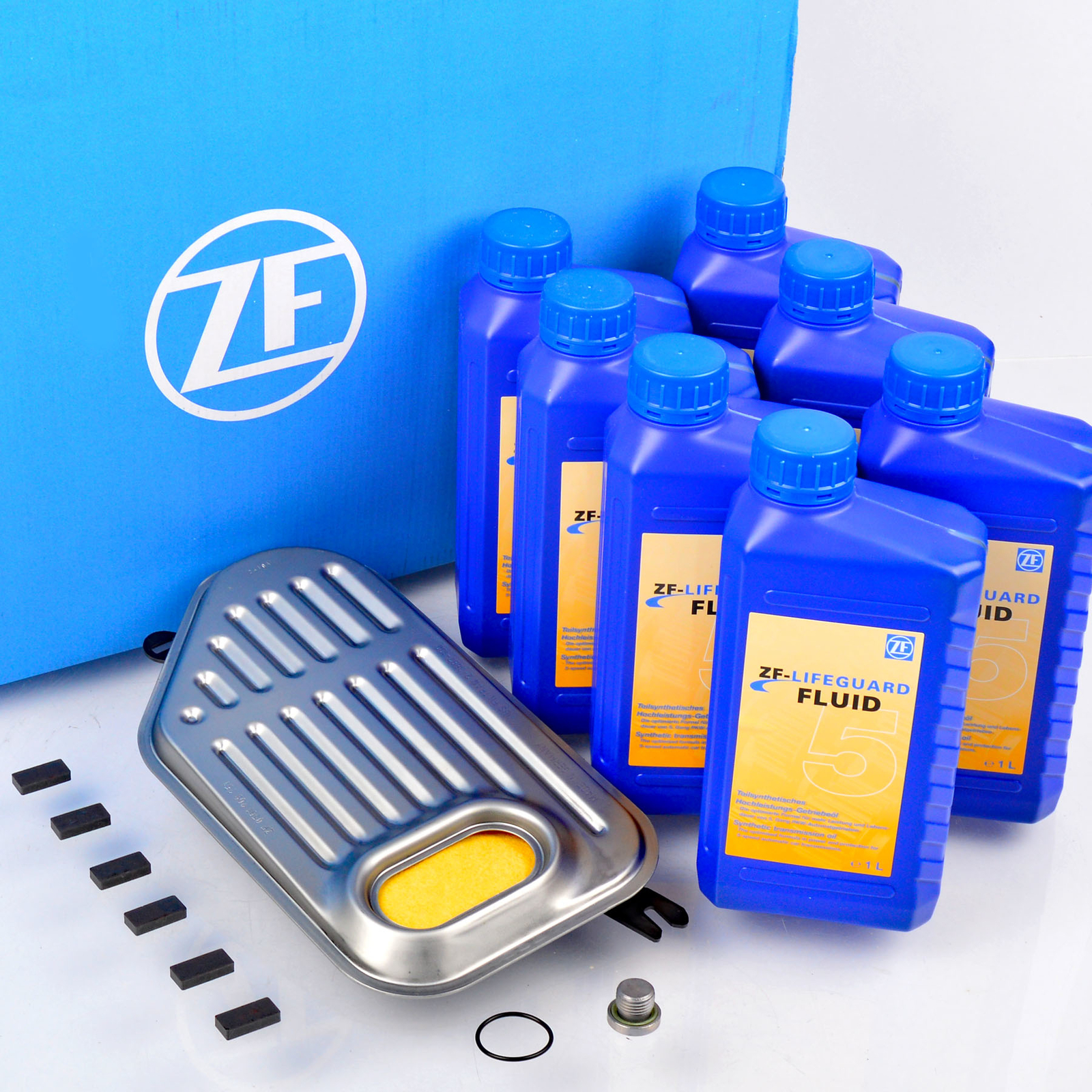 ORIGINAL ZF Ölwechsel Satz 7L Öl Automatikgetriebe 5HP19 für A4-A8 ...