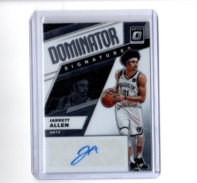 2019-20 Panini Optic Dominator Signatures Jarrett Allen Autograph #'d ...
