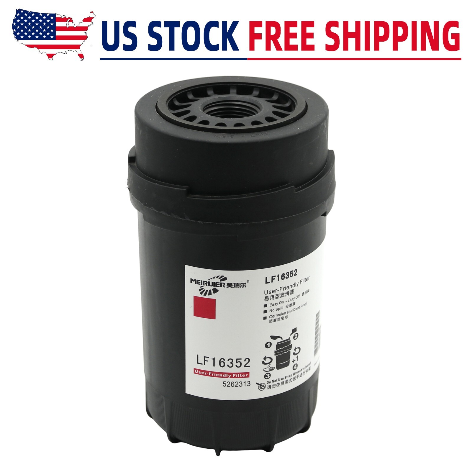 FLEETGUARD LF16352 - cross reference oil filters | oilfilter-crossreference.com