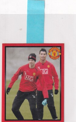 Panini 2008 Manchester United Sticker Nr. 142 Cristiano Ronaldo | eBay UK