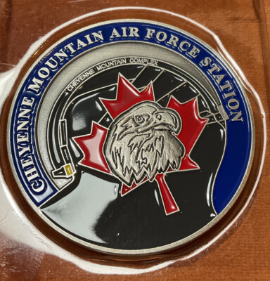 CHEYENNE MOUNTAIN AIR FORCE STATION CHALLENGE COIN | eBay