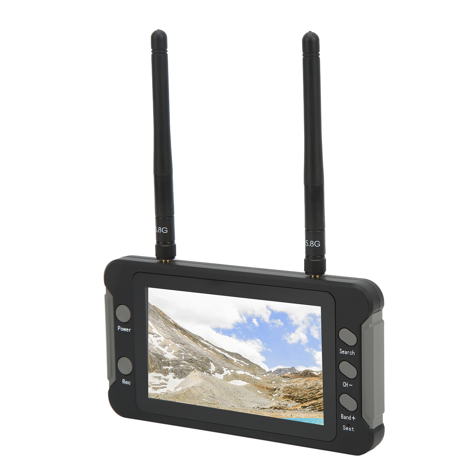 For FPV Receiver Monitor 4.3 Inch 5.8GHz DVR Function Screen RC Drone ...