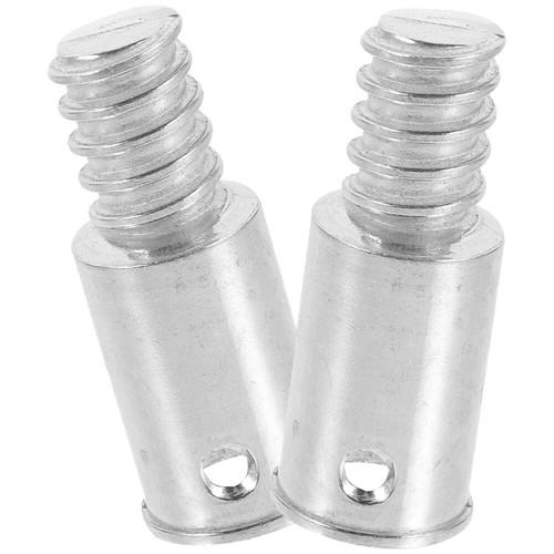 2 Pcs Threaded End Connector Travel Replacement Kit for Extender Pole ...