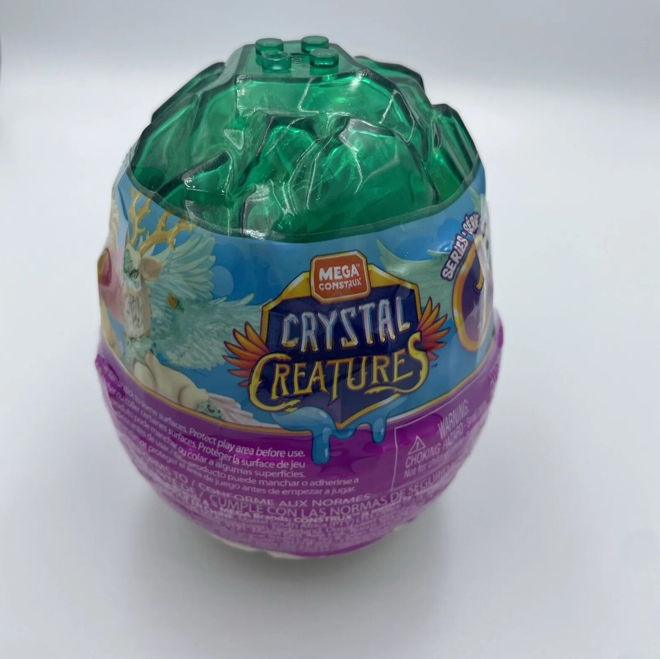 06 Rosestone Crystal Creatures Series Wave 1 Mega Construx Eggs Slime ...