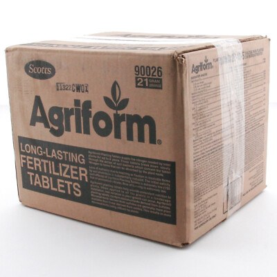 21-Gram Scotts Agriform Fertilizer Tablets Carton of 500 | eBay