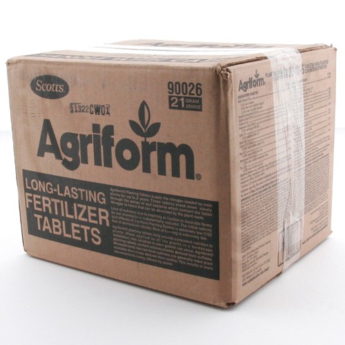 21-Gram Scotts Agriform Fertilizer Tablets Carton of 500 848264001872 ...