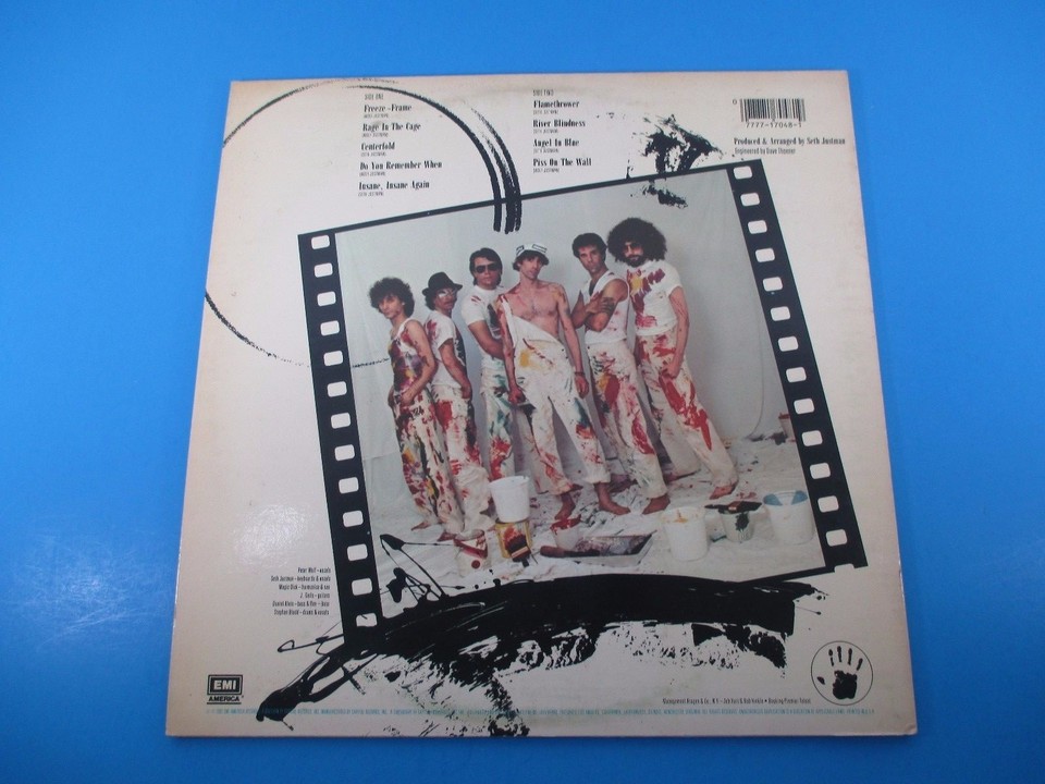 The J. Geils Band Freeze Frame Album LP Vinyl 1981 EMI America | eBay