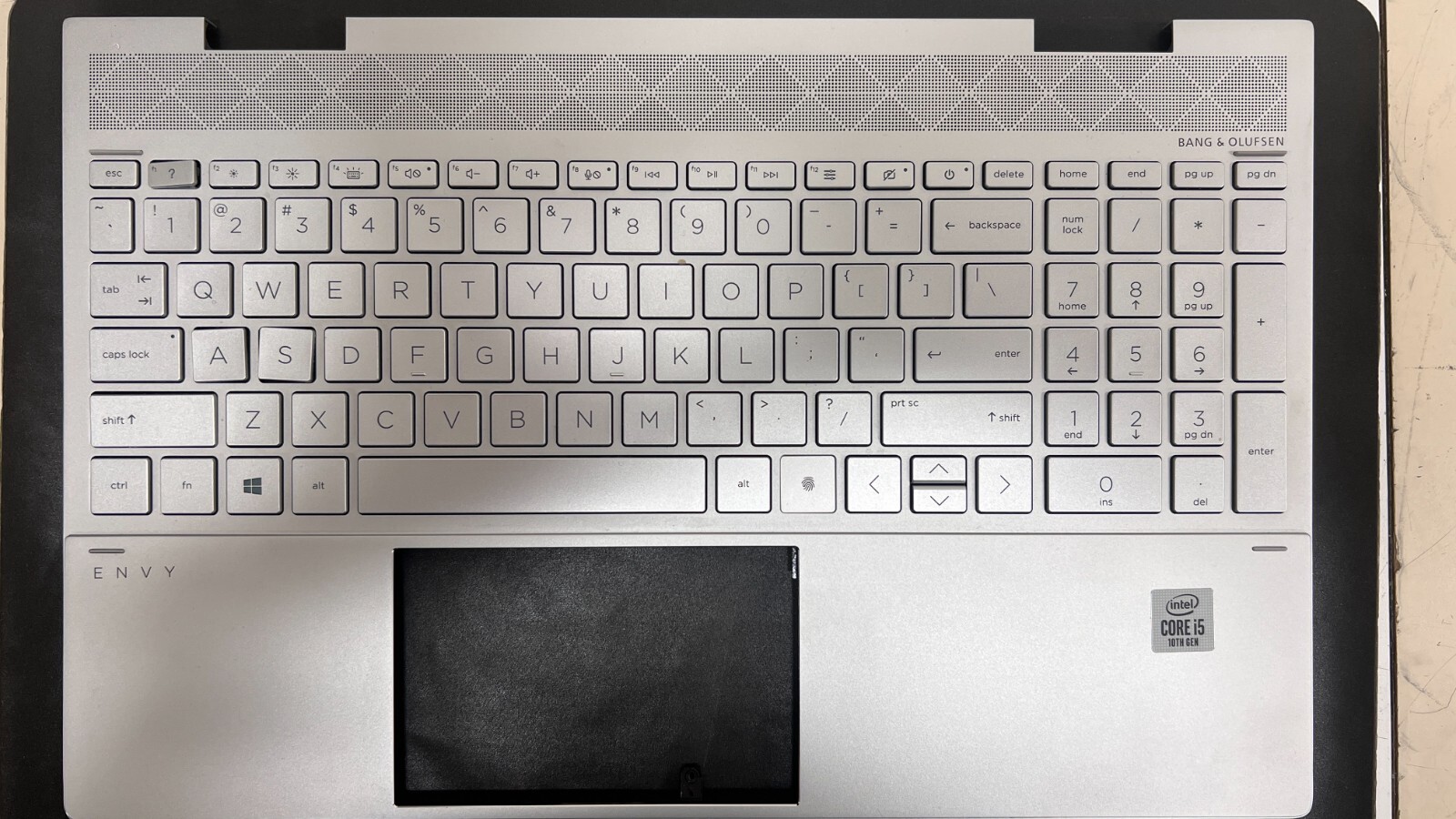 For HP Envy 15m series - Individual Laptop Replacement Key Caps w ...