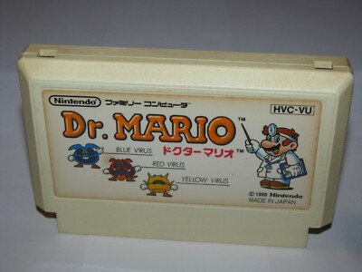 Dr Mario Famicom NES Japan import US Seller | eBay
