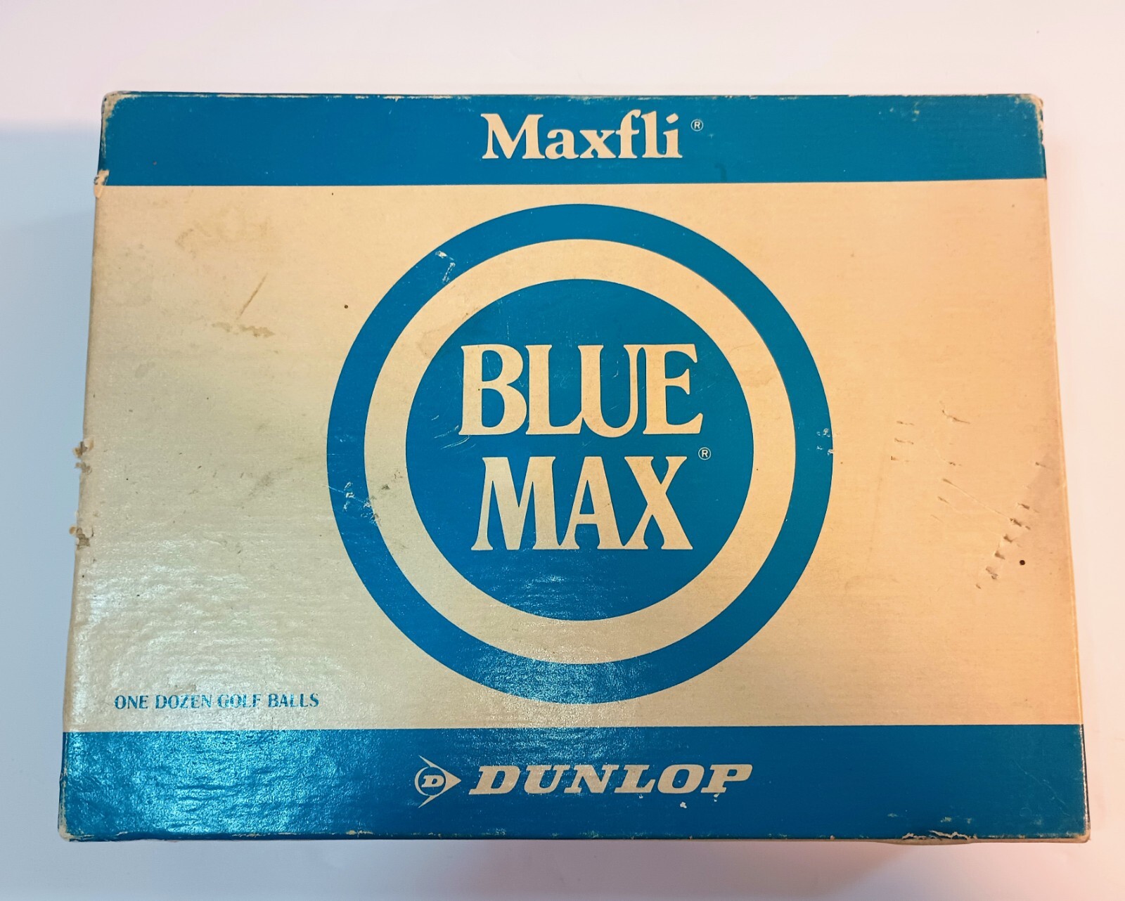 Vintage Maxfli Blue Max Golf Balls Dunlop Open Box 3 Sleeves 9 Balls ...