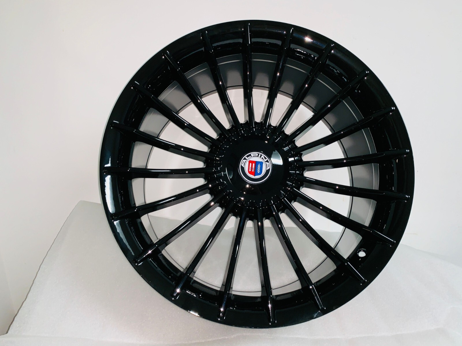 4x 20"x8.5 BLACK ALPINA B7 WHEELS RIMS E65 BMW E38 E65 E66 7 SERIES 740 ...