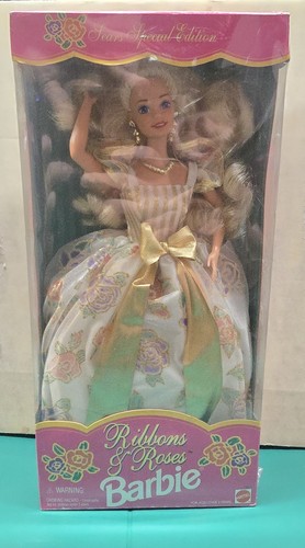 Ribbons & Roses Barbie 1994 Sears Special Edition #13911 NRFB Mattel ...