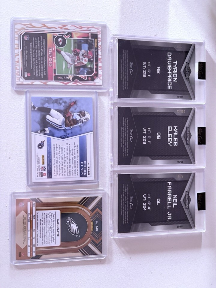 Football Sports Card Lot! Everything Numbered , Autos And A Patch ! | eBay