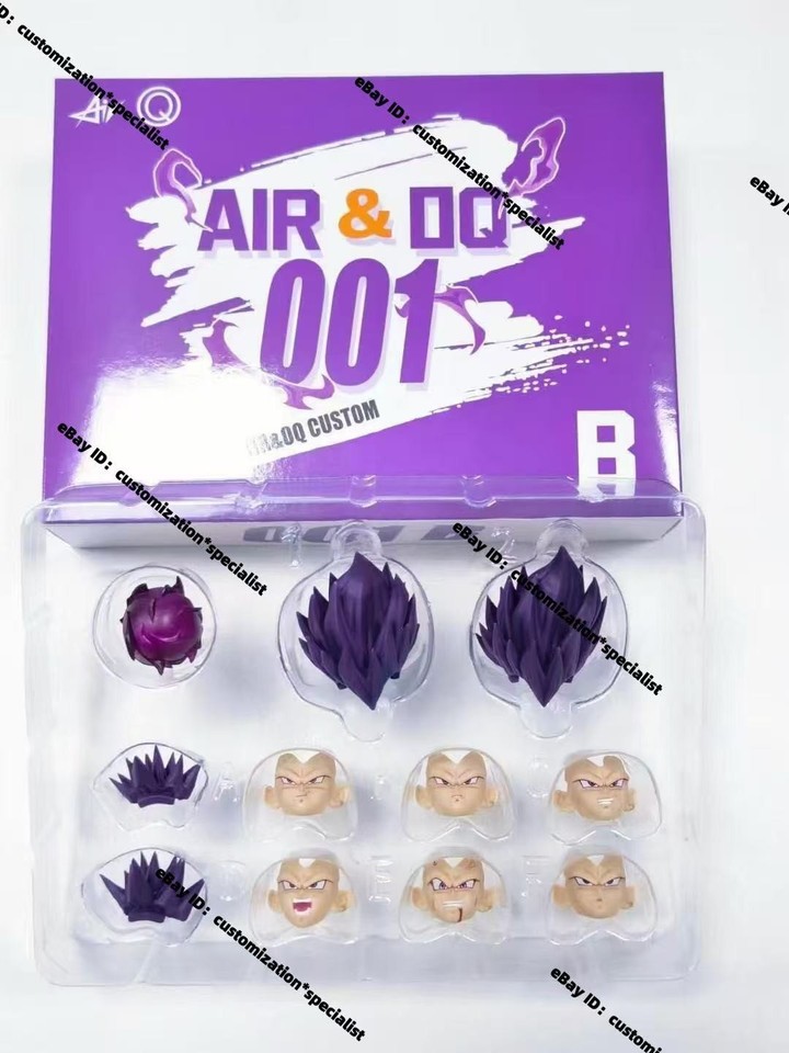 AIR&OQ custom UE Vegeta 1/12 shf Ultra Ego Vegeta Head sculpture kit ...