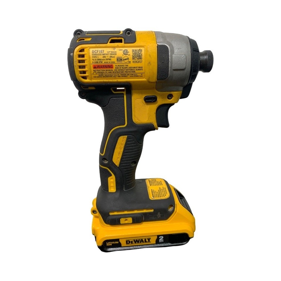 DeWalt DCD708 1/2" Brushless Drill/Driver – 20V MAX – With 2Ah Battery ...