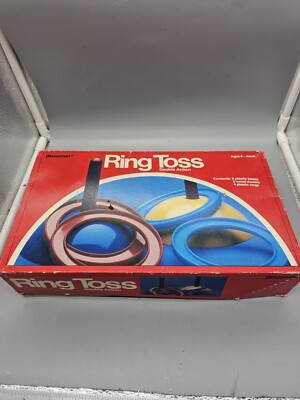 Ring Toss Double Action Game Party Kids Pressman Vtg 1979 | eBay