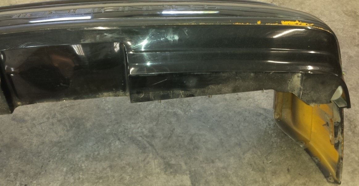 1989 1990 1991 1992 1993 Thunderbird SC Rear Bumper Cover Black Grade C ...