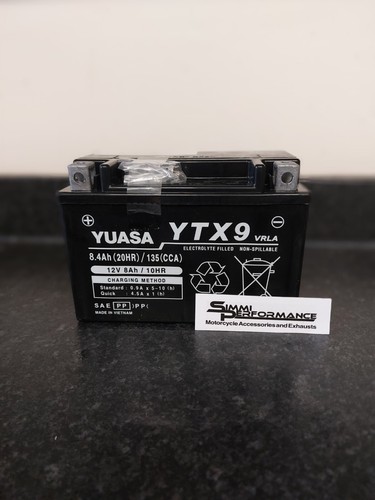 Yuasa Battery Royal Enfield Meteor 350 2021 onwards YTX9 | eBay UK