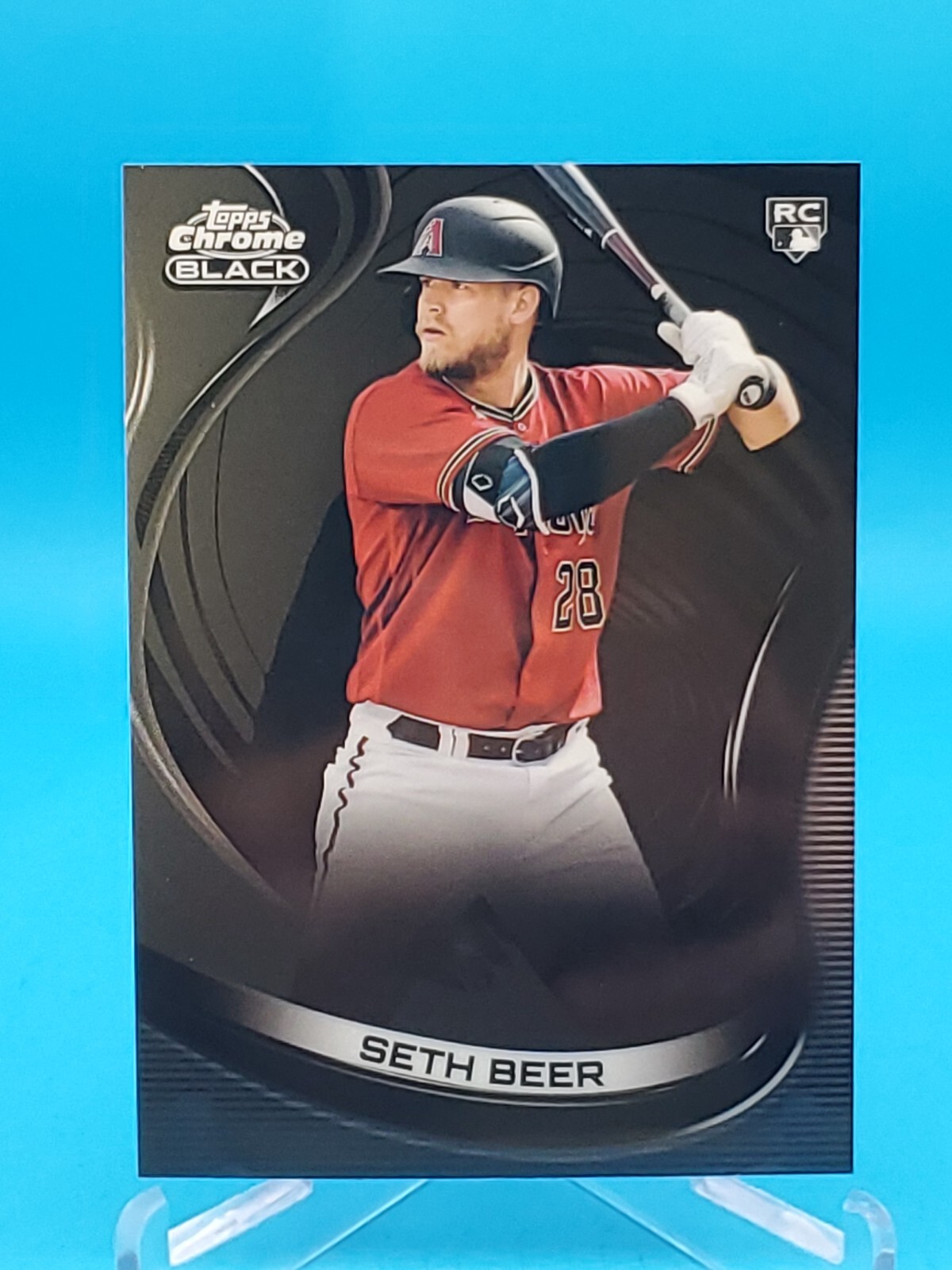 Seth Beer 2022 Topps Chrome Black RC #39 Base Card - Arizona ...