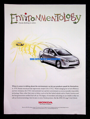 Honda Civic Sedan Car 2006 Trade Print Magazine Ad Poster ADVERT | eBay