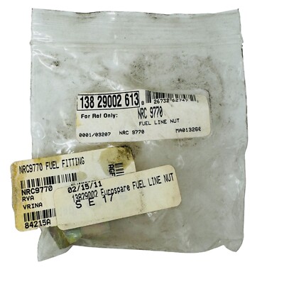 Eurospare NRC9770 Fuel Line Nut fits Land Rover | eBay