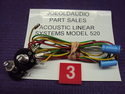Acoustics Linear Systems Model 520 Crossover Network. Completely Tested ...