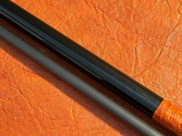 TNT Custom Pool Cue 1 of 1 With Carbon Fiber Shaft. Amboyna Burl. | eBay