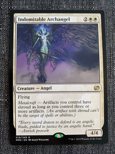 Indomitable Archangel - NM - Modern Masters 2015 Magic the Gathering ...