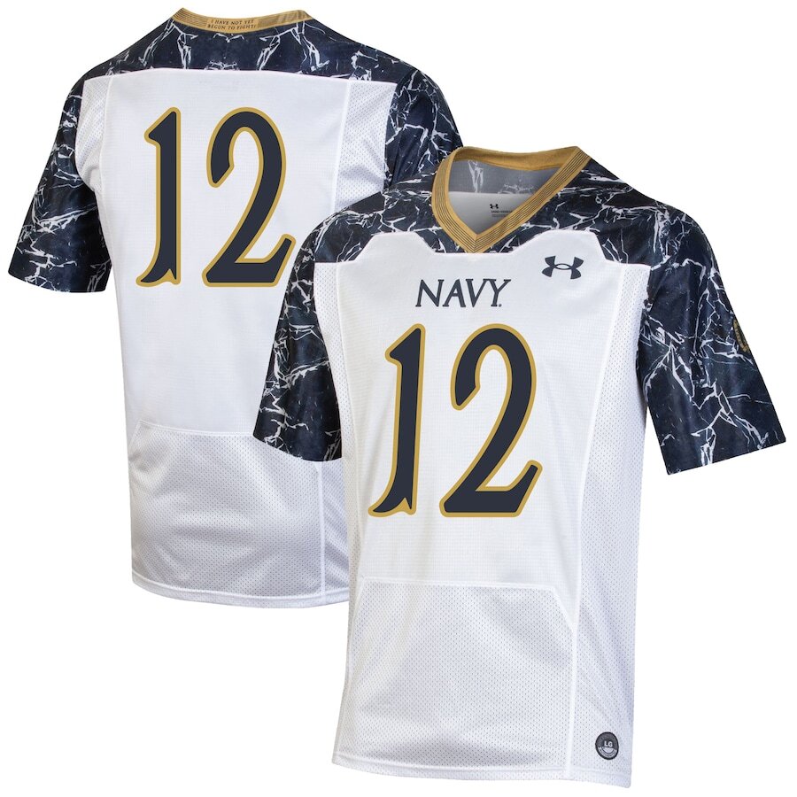 Under Armour Navy Football Shirt