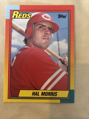 1990 Topps Traded Hal Morris Card #76T..Cincinnati Reds | eBay