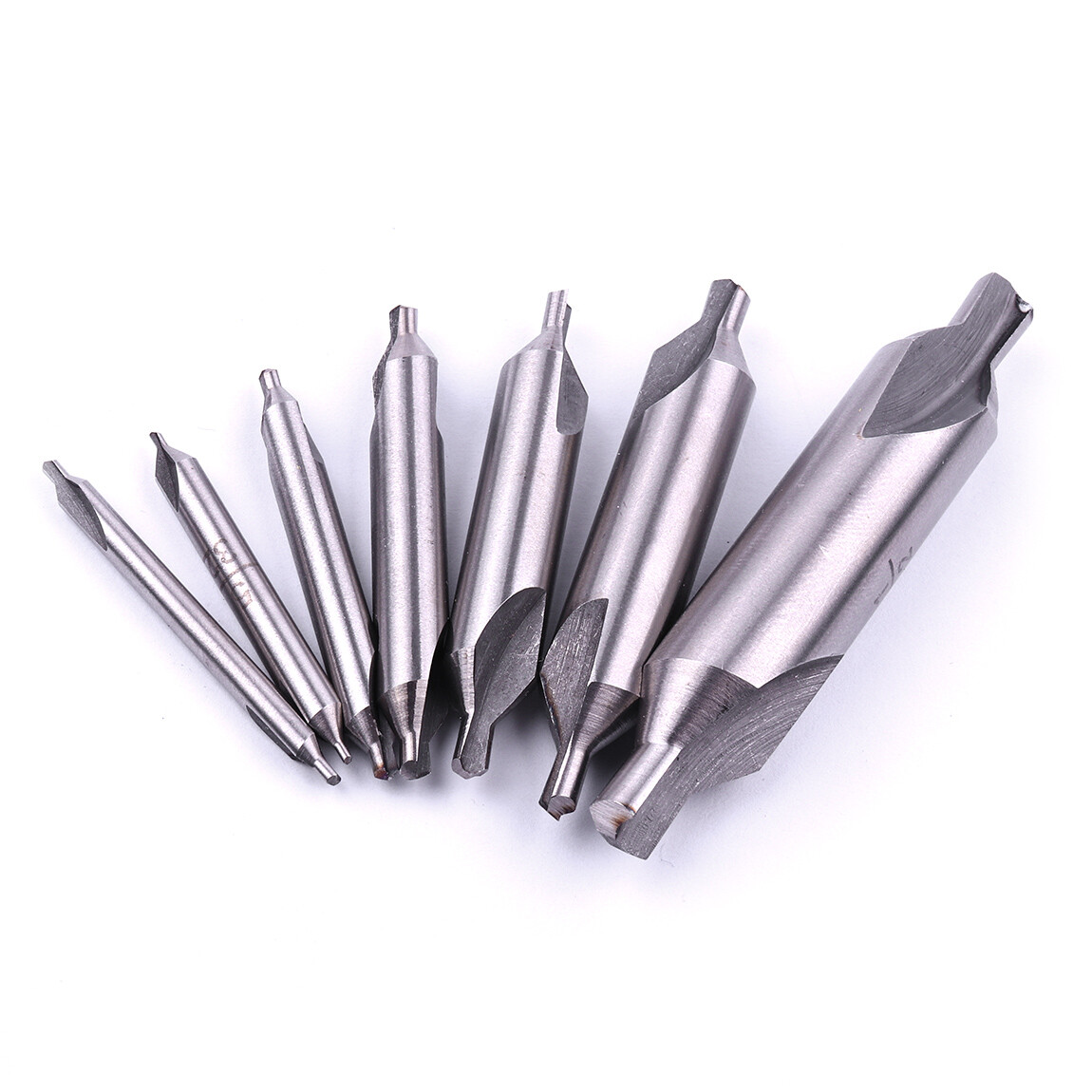 7PCS HSS 60° Countersink Center Spotting Hole Drill Mill Combined Bit Lathe Tool | eBay UK