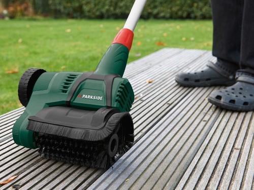 Parkside 2in1 Multi-Purpose Electric Brush Clean Patio Path Driveway ...