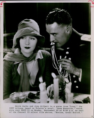 LG790 1927 2nd Gen Restrike Photo GRETA GARBO JOHN GILBERT Love ...