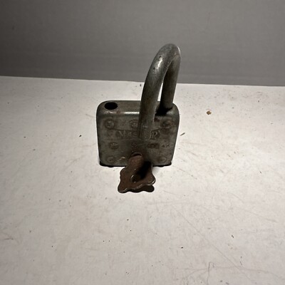 Vintage Master Lock 66 Padlock W/ Key 🔑 Works!! | eBay