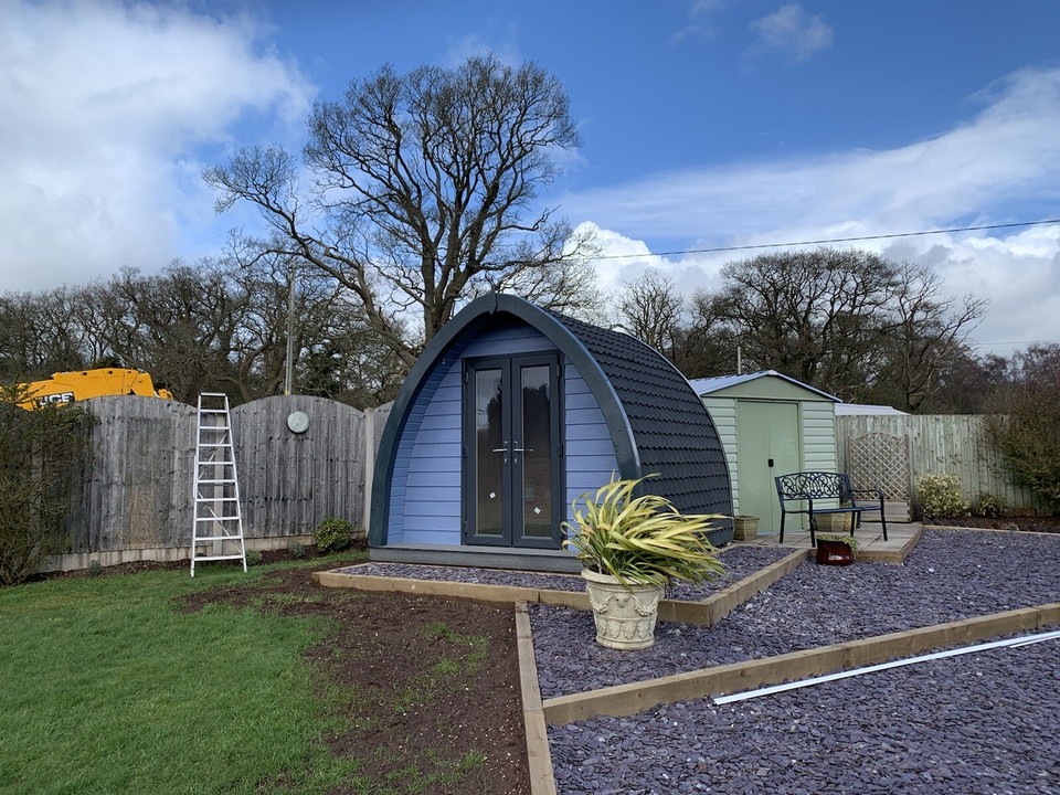 GRP/Composite Glamping Pod | eBay UK