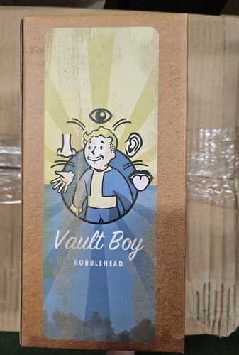 RARE Fallout Vault Boy Bobblehead 7" Perception | eBay