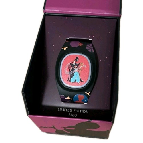 Disney Parks Magic Band+ Plus Aladdin Princess Jasmine & Jafar Limited ...