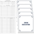 5 Pcs Check Desk Registers Checkbook Register for Business Checkbooks ...