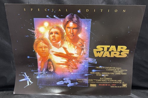 Star wars special edition Mini quad poster original cinema 12”x16 ...