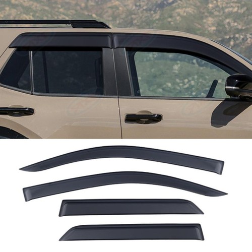 For Toyota 4runner 2025-2026 Car Window Visor Sun Rain Guards Black ...
