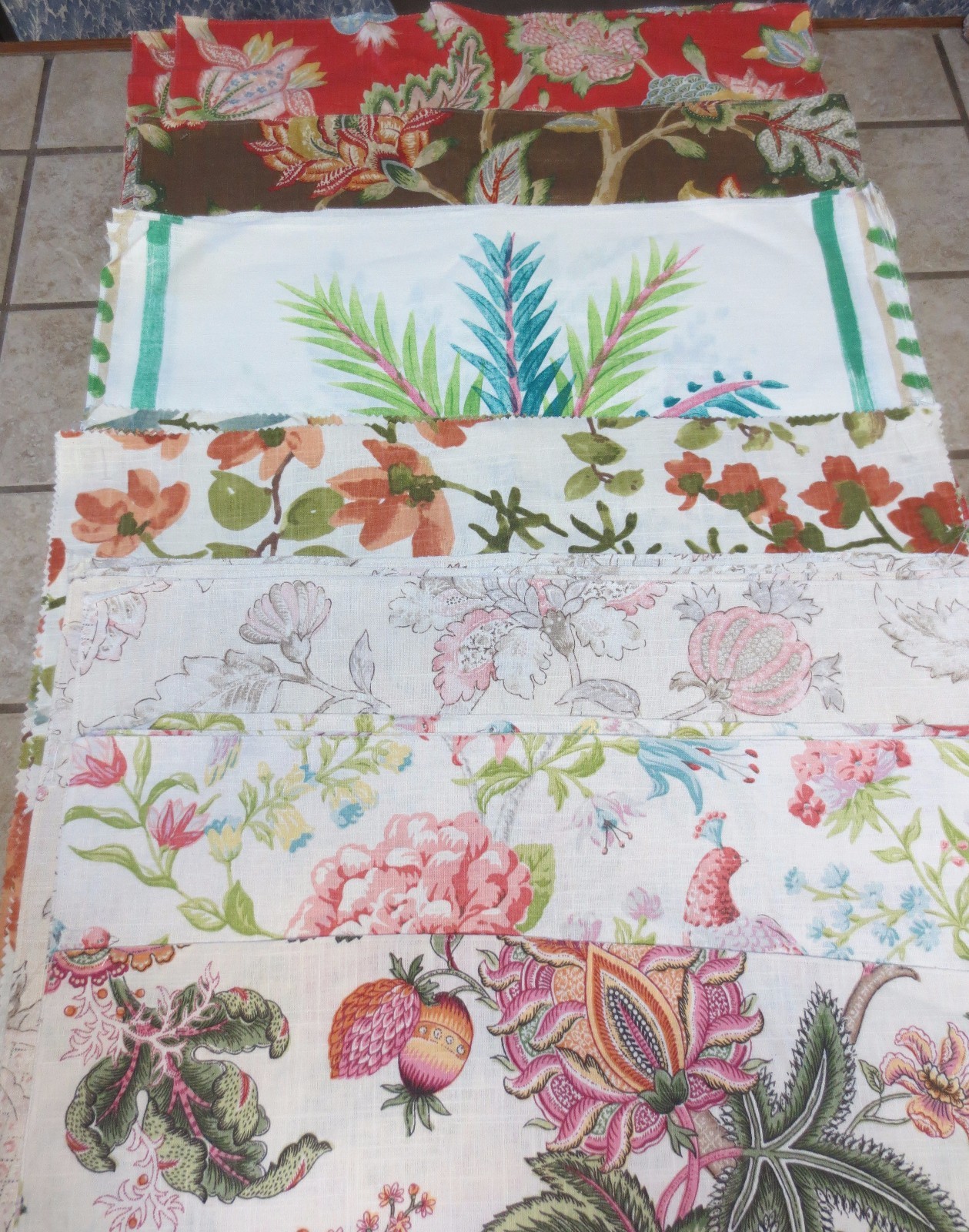 Pindler & Pindler Fabric sample crafts upholstery Chair Stool pillows ...