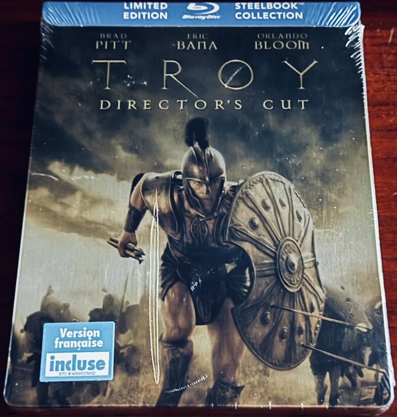 Troy (DVD, 2011, Canadian SteelBook) for sale online | eBay