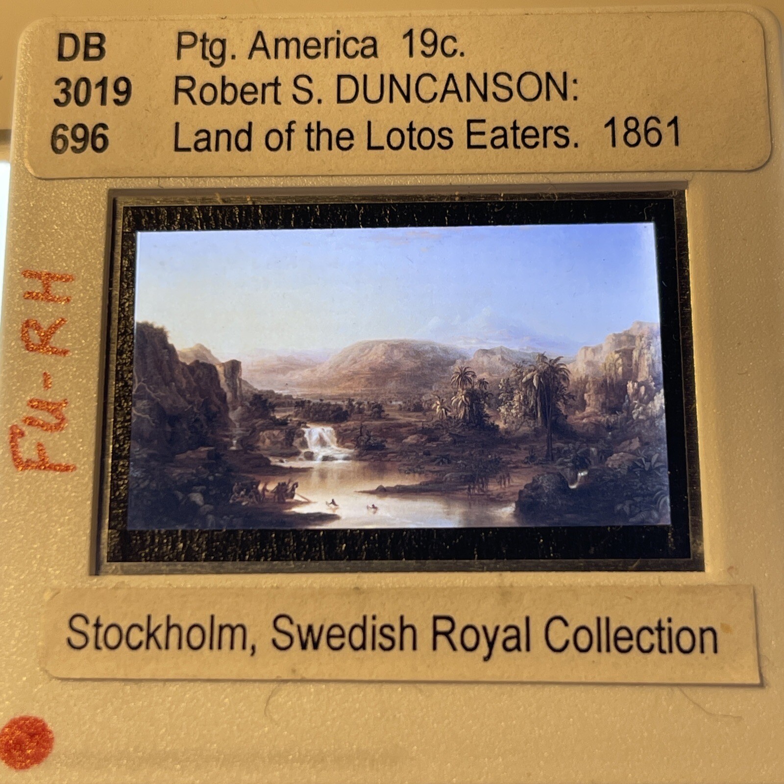 Robert S. Duncanson “land Of Lotus Eaters” African American Art 35mm ...