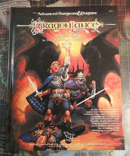 Dragonlance Adventures - Hardcover #2021 - Dungeons & Dragons - D&D | eBay
