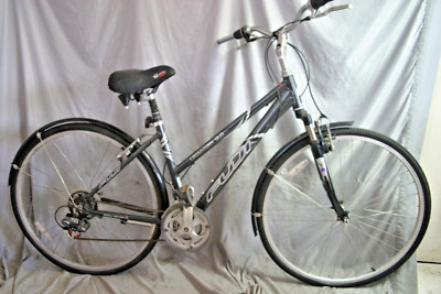2005 Fuji Crosstown 3.0 Comfort Hybrid Bike 17" Medium Step-Thru Fast ...