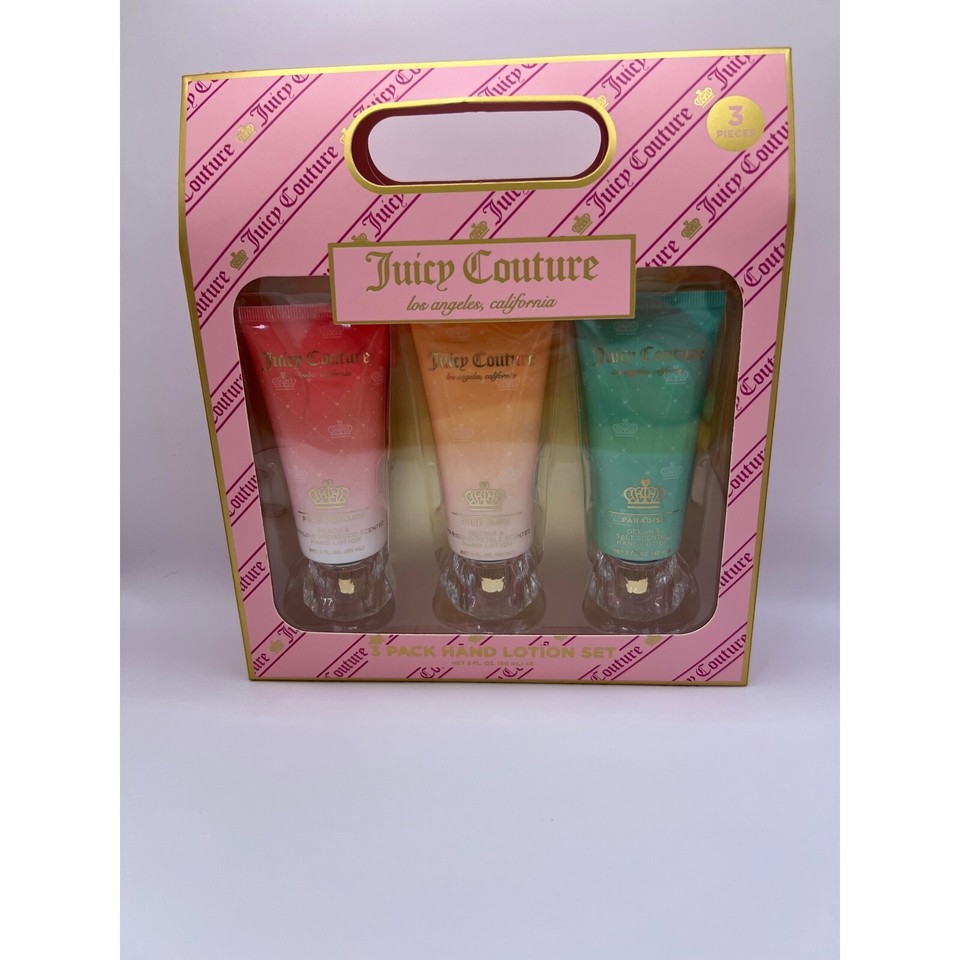 New Juicy Couture Hand Lotion Set 3-Pack Hand Cream | eBay